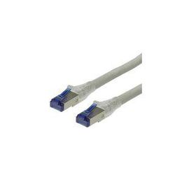 ROLINE Patchkabel, RJ45-Steckverbinder - RJ45-Steckverbinder, Cat 6a, S/FTP, 90m, Grau - 21150875