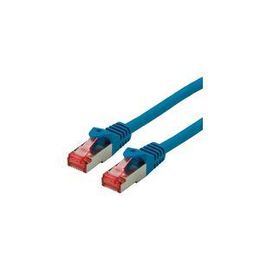 ROLINE Patchkabel, RJ45-Steckverbinder - RJ45-Steckverbinder, Cat 6, S/FTP, 2m, Blau - 21152642