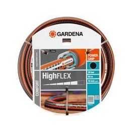 Gardena Comfort HighFLEX Schlauch 19mm (3/4") grau/orange, 50 Meter Schlauchlänge: 50 Meter Durchmesser: 19 mm Wagen/-Halter: Ohne Verwendungszweck: Zum Bewässern von größeren Gärten