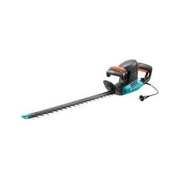 Gardena Elektro-Heckenschere EasyCut 450/50 schwarz/türkis, 450 Watt Leistung/Spannung: 450 Watt Schnittlänge: 50 cm Schnittstärke: 18 mm