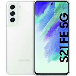 Samsung Smartphone Galaxy S21 FE 5G Dual-SIM 128GB weiß