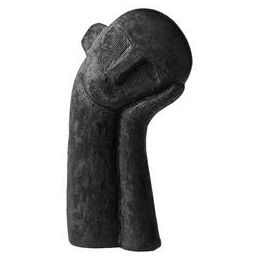 Skulptur Head in Schwarz