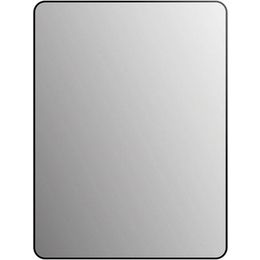 Talos Badspiegel Picasso schwarz 60x80 cm, hochwertiger Aluminiumrahmen, schwarz