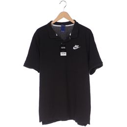 Nike Herren Poloshirt, schwarz, Gr. 56