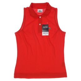 Lacoste Damen Poloshirt, rot, Gr. 38