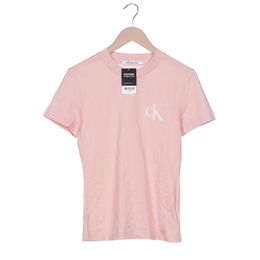 Calvin Klein Jeans Damen T-Shirt, pink, Gr. 36