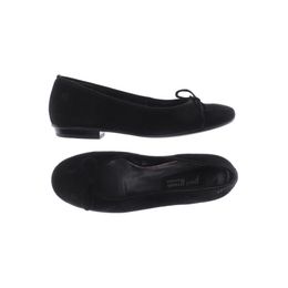 Paul Green Damen Ballerinas, schwarz