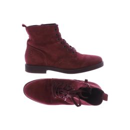 Tamaris Damen Stiefelette, bordeaux, Gr. 38