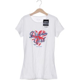 Pepe Jeans Damen T-Shirt, weiß, Gr. 176