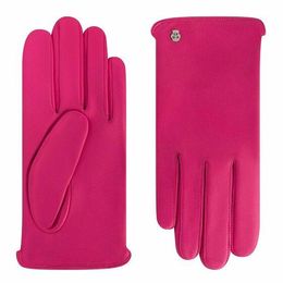 Roeckl New York Handschuhe Leder hot pink