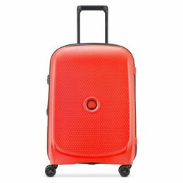 Delsey Paris Belmont Plus 4-Rollen Kabinentrolley 55 cm blasses rot