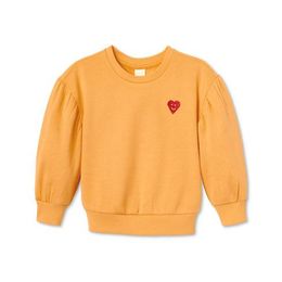 Tchibo Sweatshirt aus Bio-Baumwolle - Gelb - Kinder - Gr.: 122/128