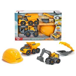 DICKIE TOYS Spielzeug-Bagger Construction Volvo Construction Playset 203729013