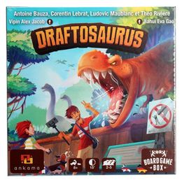Board Game Box Spiel, Draftosaurus