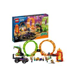 Lego® Konstruktions-Spielset Lego City Stuntshow-Doppellooping 60339