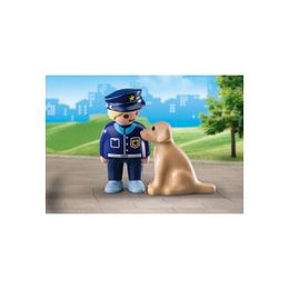 Playmobil® Spielbausteine 70408 Polizist mit Hund