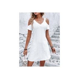 FIDDY Off-Shoulder-Kleid Schulterfreie Kleider – Sommerkleider – Damenkleider