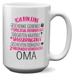 22Feels Tasse Oma Geschenk Geburtstag Grossmutter Rentnerin Frauen Weihnachten