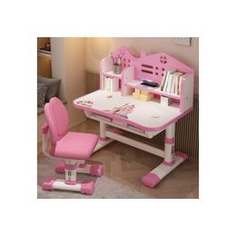 Rutaqian Kinderschreibtisch Kinder-Schreibtisch- und Stuhl-Set