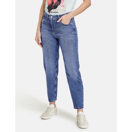 Gerry Weber 7/8-Jeans Jeans KEYLA MOM FIT mit Washed-Out-Effekten