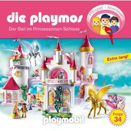 Die Playmos - 34 - Der Ball im Prinzessinnen-Schloss - Simon X. Rost, Florian Fickel (Hörbuch)