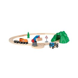 Brio Eisenbahn-Set STARTERSET GÜTERZUG 19-teilig