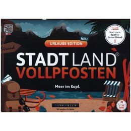 Denkriesen - Stadt Land Vollpfosten® - Urlaubs Edition - "Meer im Kopf" (Spiel)