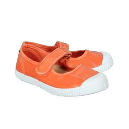 natural world - Canvas-Spangenschuhe ENZIMATI in mandarine, Gr.39