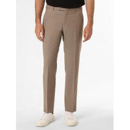 JOOP! Baukasten-Hose Herren Modern Fit Stoff meliert, nougat