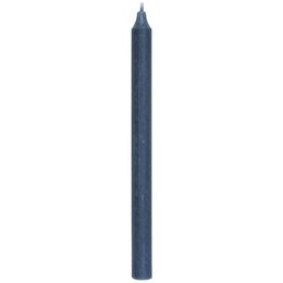 IB Laursen Stabkerze rustikal 29 cm, Höhe 29, Ø 2,2 cm, staubig blau