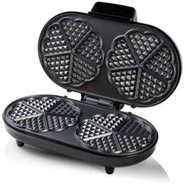 Bestron - Waffeleisen mit kleinen Herzen – 1200 w – Glas - ADWM730S