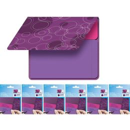 Avery Zweckform - 12x Etiketten-Block mit 80x Haftnotizen Lila/Pink
