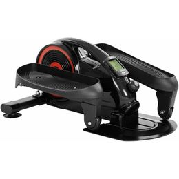 Km-fit - Beintrainer Crosstrainer Heimtrainer 2in1 Fitness Sport Ellipsentrainer Schwarz - schwarz