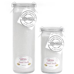 Candle Factory - Kerzen-Set French Vanilla Big + Mini Jumbo Duftkerze Dekokerze