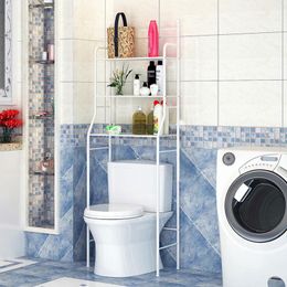 WYCTIN - Toilettenregal Badezimmerregal Waschmaschinenregal Allzweck Regal weiß 1655526cm