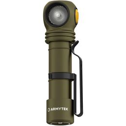 Armytek - Wizard C2 Pro Olive White led Taschenlampe mit Gürtelclip akkubetrieben 2500 lm 115 g
