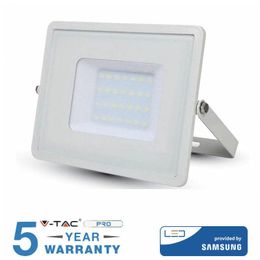 LED-Strahler smd V-TAC samsung 10W 20W 30W 50W 100W 150W slim outdoor IP65-30W Natural