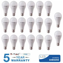Led Glühbirnen 20 W E27 V-TAC Samsung Natürlich Warmweiss Kalt 20 Stück