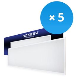MARKENLOS Mehrfachpackung 5x Noxion led Panel Ecowhite V3.0 36W 3700lm - 840 Kaltweiß 120x30cm - ugr 19