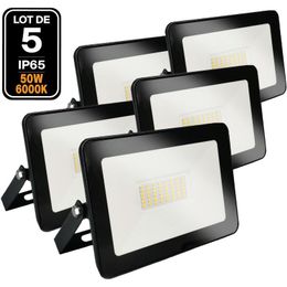 5 Fluter led 50W Ipad Kaltweiß 6500K Hohe Helligkeit