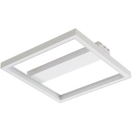 LUCANDE - Smart LED-Deckenleuchte Tjado, 50 cm, weiß, Tuya - weiß
