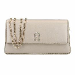 Furla Diamante Umhängetasche Leder 22 cm grano