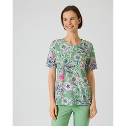 Helena Vera Shirt mit Sommer-Druck & Strass