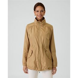 Helena Vera Edel-Parka in Satin-Optik