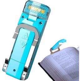 Led Buch Licht, led Buch Lichter mit Lampe, tragbare und wiederaufladbare Buch Licht mit Klemme, led Licht für Reisen, Buch Liebhaber, Camping, Lernen