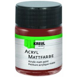 Kreul - Acryl Mattfarbe rehbraun 50 ml Künstlerfarben