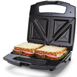 Elektrischer toaster mit antihaftbeschichtung für sandwichplatten 750 watt