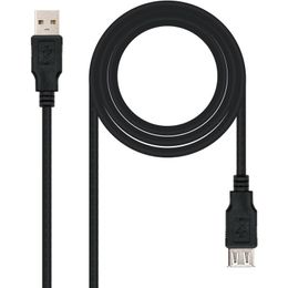 USB 2.0 Stecker zu Stecker zu Buchse Verlängerungskabel 3m