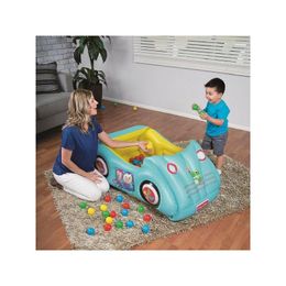 Meditrade GmbH Aufblasbares auto für kinder ab 2 jahren 119X79X51CM mit 25 bunten bällen 93535