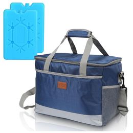 VINGO - Kühltasche Kühltaschen 33 Liter,Marine , leicht und wasserdicht